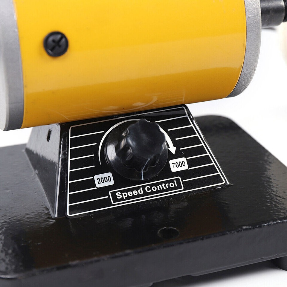 5" Bench Lathe Polishing Machine Buffing Motor Jewelry Polisher ...