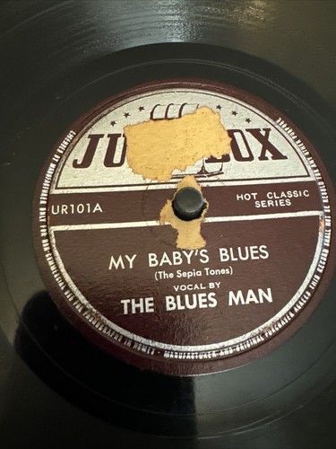 Juke Box 78 RPM The Blues Man - My Baby’s Blues / Kansas City Boogie ...