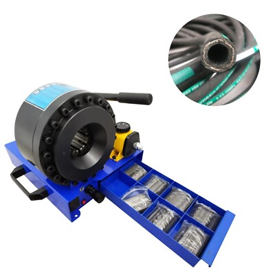 Hose Crimper Manual High Pressure Hydraulic Hose Clamping Machine with ...