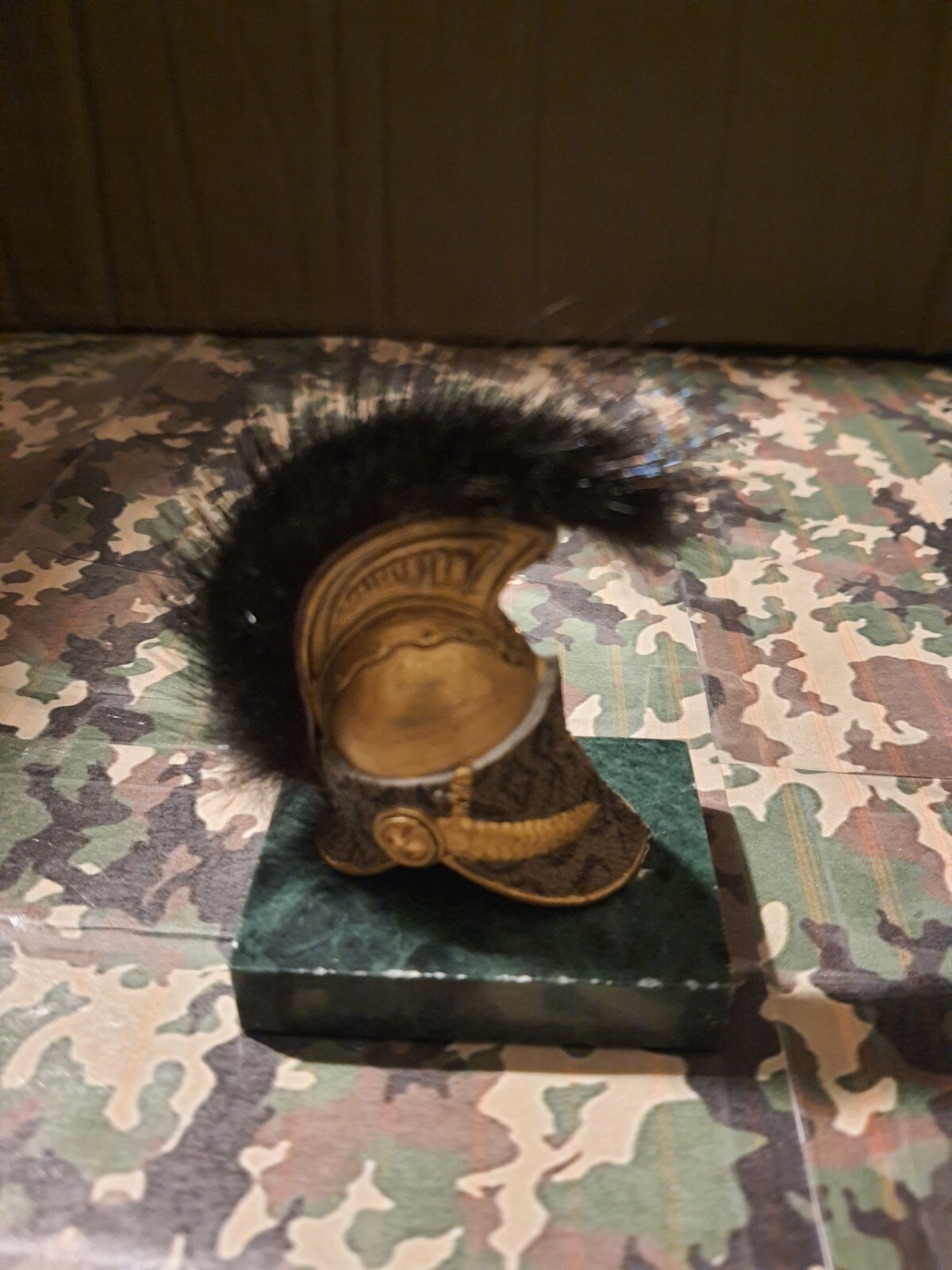 Casque miniature- officier Chevau léger 1811 en métal. | eBay