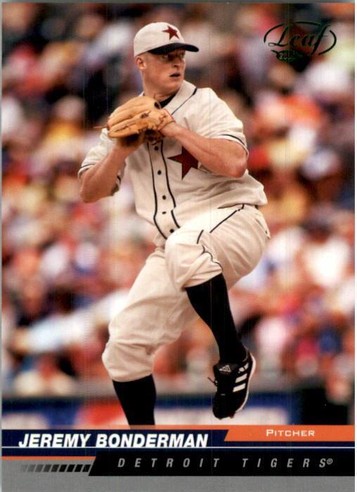 2005 Leaf - Jeremy Bonderman #74 Green for sale online | eBay