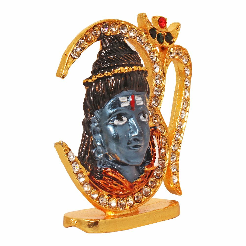 Hindu God Lord Shiva Shiv with Om Symbol Sign Idol Gift Item Statue | eBay
