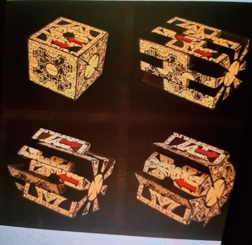 Hellraiser Cube Puzzle Box Lament Configuration Functional Pinhead Prop ...