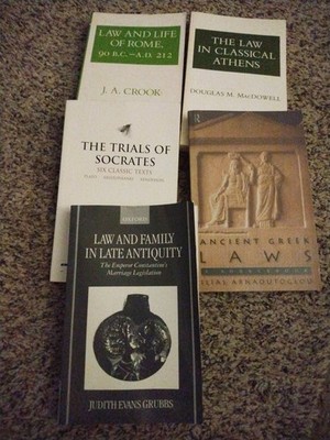 📚 Lot — Greek & Roman Law Classics (5 Books) | Athens • Rome • Late ...