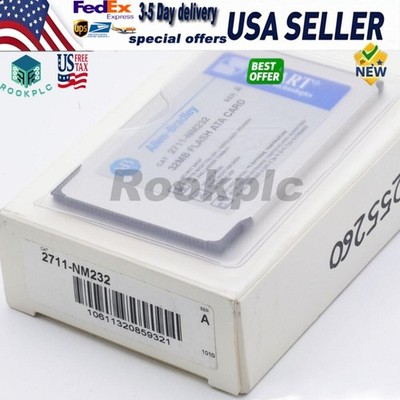 Allen-Bradley 2711-NM232 2711NM232 Ser. 32MB Flash ATA Card US Free Tax ...