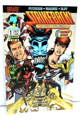 Strikeback The Hunt for Nikita #1 of 6 1994 Comic Bravura Malibu Comics ...
