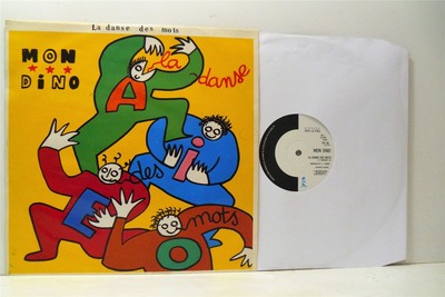 MON DINO la danse des mots 12 INCH VG+/VG+, 12 IS 164, vinyl, electro ...
