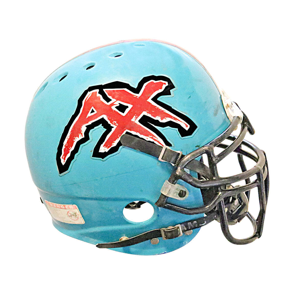 Earl Scott Memphis Maniax 2001 XFL Game Used Helmet | eBay