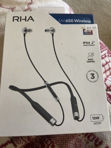 RHA MA650 Wireless Earbuds Sweat-proof Bluetooth With 12hr Battery | eBay