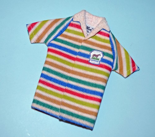 Vintage 1964 Allan Ken friend Striped Beach Jacket + Horse Patch in ...