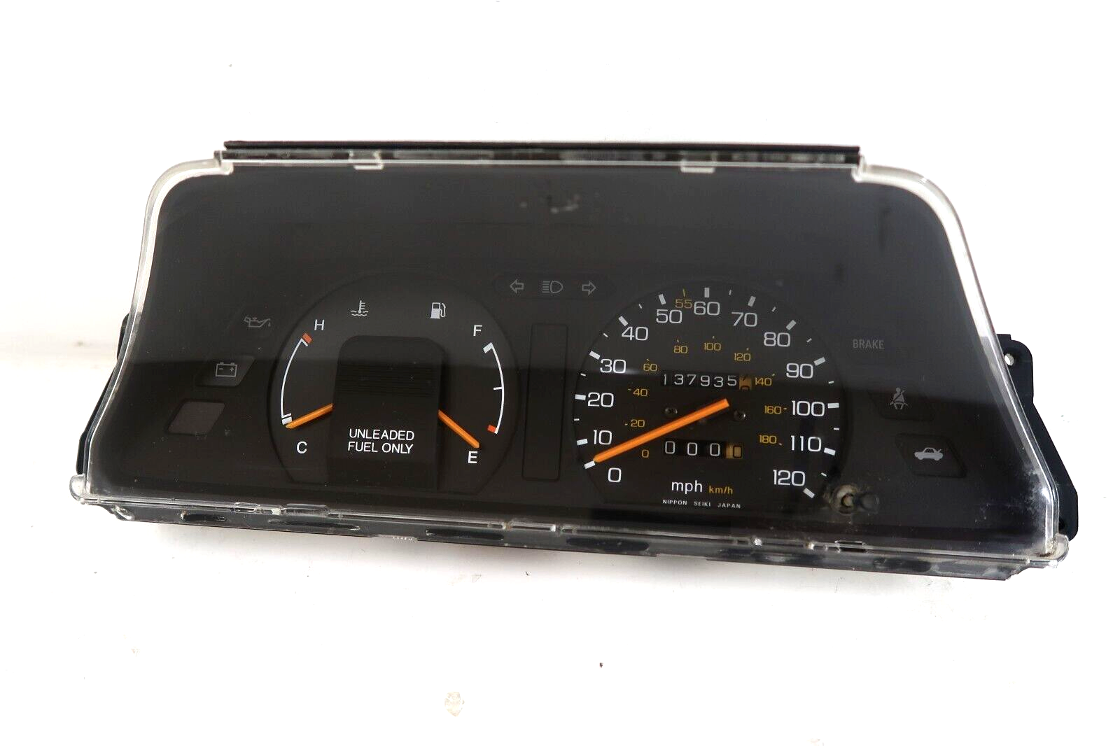 84-87 Honda Civic Speedometer Instrument Cluster Gauges Odometer 137K ...
