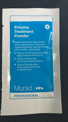 Murad Acne Enzyme Treatment Powder (10 packs) 28oz/ 8g 767332700342| eBay