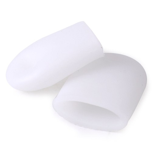 Silicone Gel Toe Cap Protector Separator Cover Foot Corn Blister Pain ...
