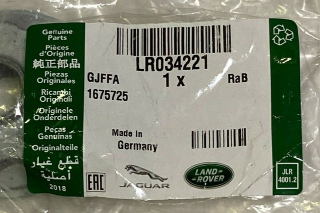 Discovery 5 RR Vogue Sport Front Suspension Arm Flanged Nut M16 X 2 ...