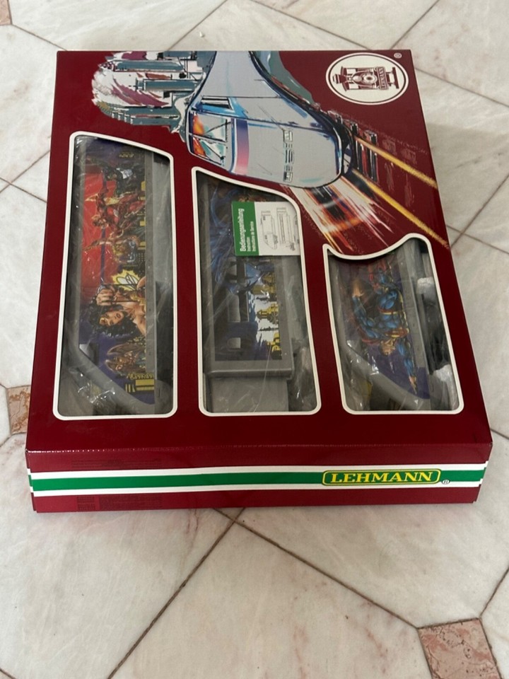 RARE LGB GERMAN SUPER HERO TRAIN SET 92950 WORKS GREAT MINT IN BOX! | eBay