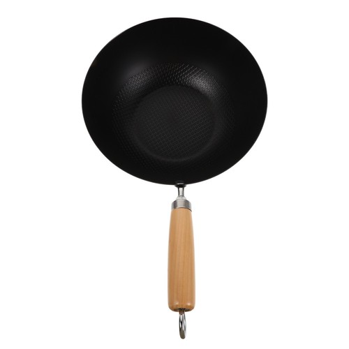 Small Iron Pot Cooking Wok Stir-fry Pan Household Chinese Cast Frying ...