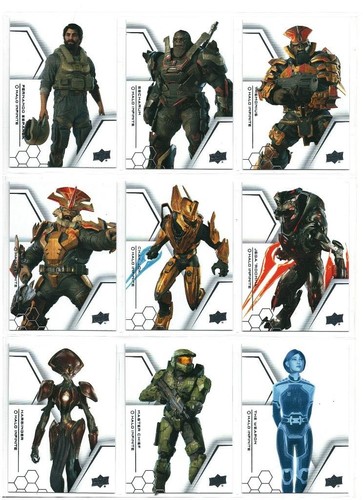 2024 HALO LEGACY COMPLETE SET OF ALL 90 BASE CARDS EXCELLENT COLLECTION ...
