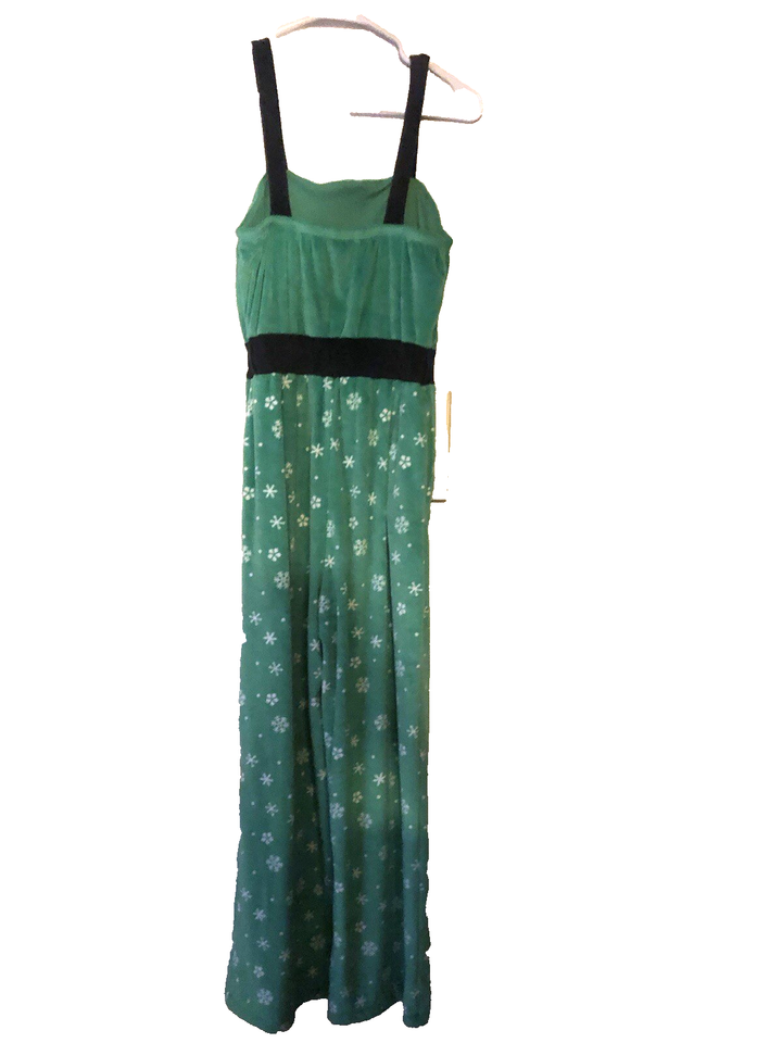 The Grinch Juniors Holiday Graphic Velour Overall Jumpsuit Sz S 3/5 GUC ...