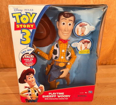 ThinkWay Disney Pixar Toy Story 3 Talking Playtime Sheriff Woody ...