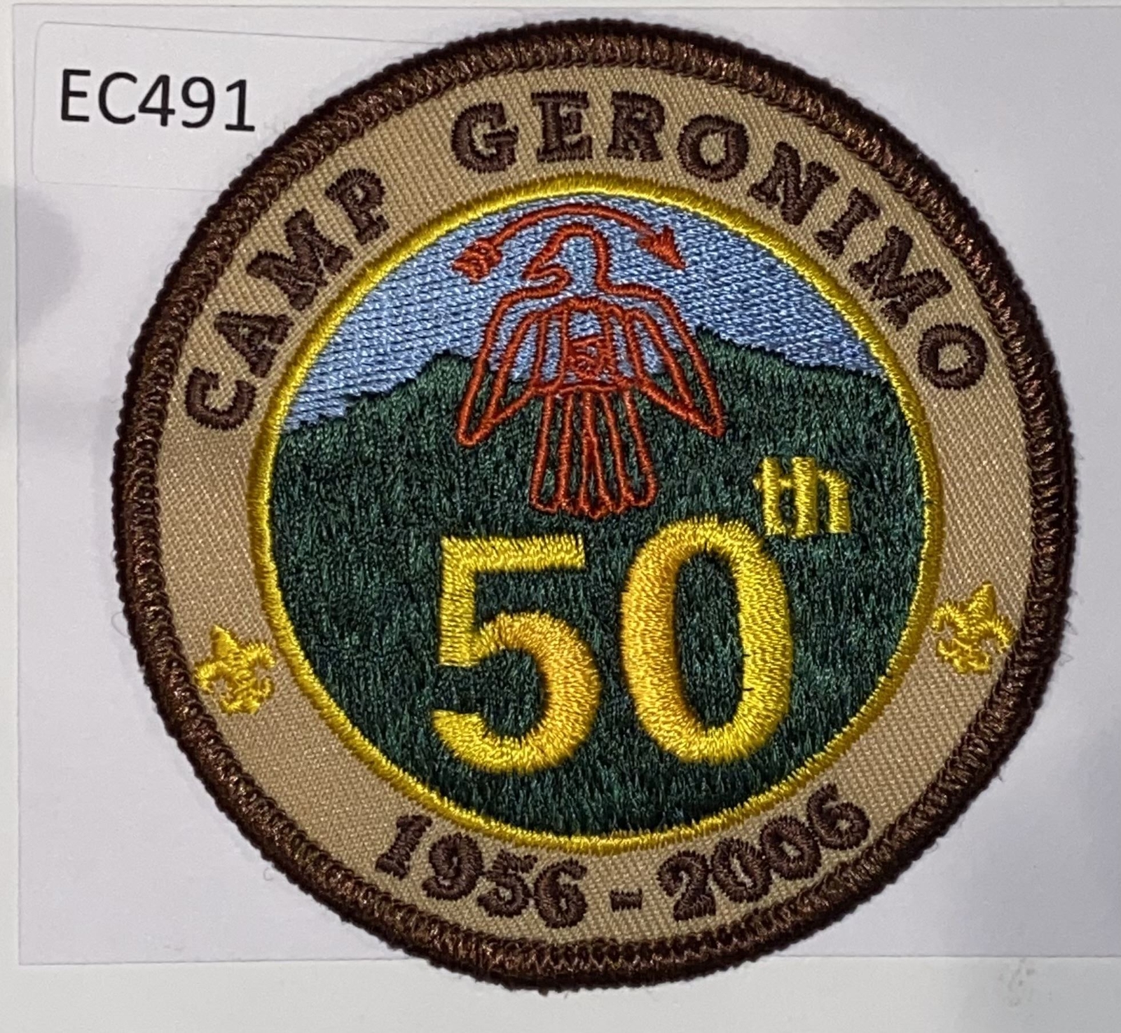 Boy Scout Camp Patch Camp Geronimo 50th Anniversary | eBay