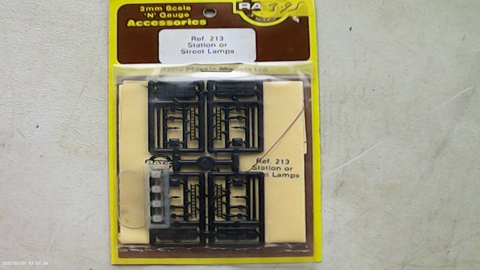 RATIO PLASTIC MODELS LTD - N GAUGE 2mm-MODEL RAILWAY ACCESSORIES - NEW ...