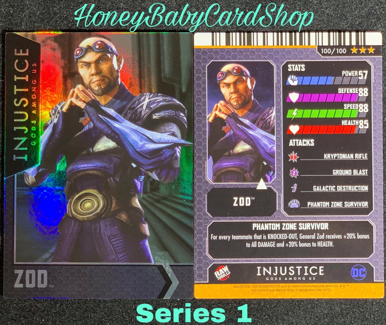 Zod Injustice Card