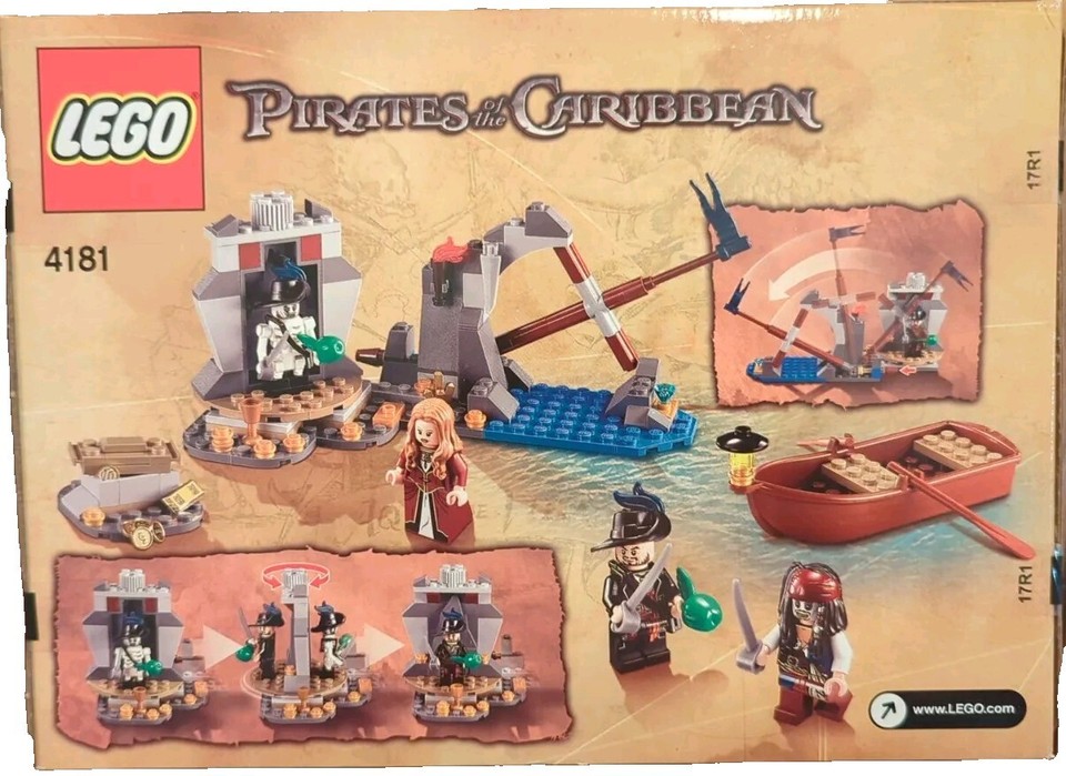 LEGO Pirates Of The Caribbean (4181) Isla De Muerta - NEW FACTORY ...