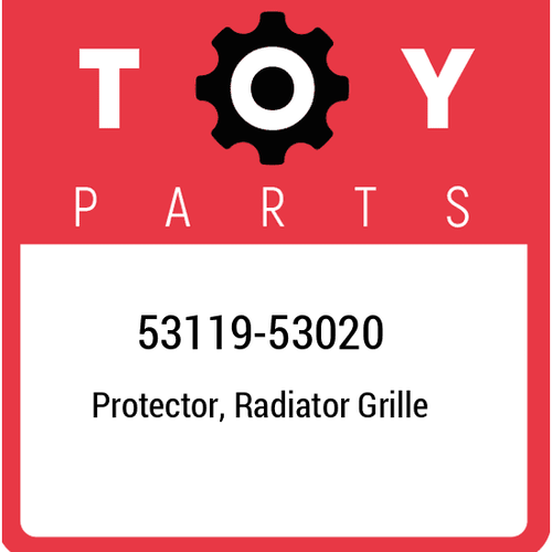 53119-53020 Toyota Protector, radiator grille 5311953020, New Genuine ...