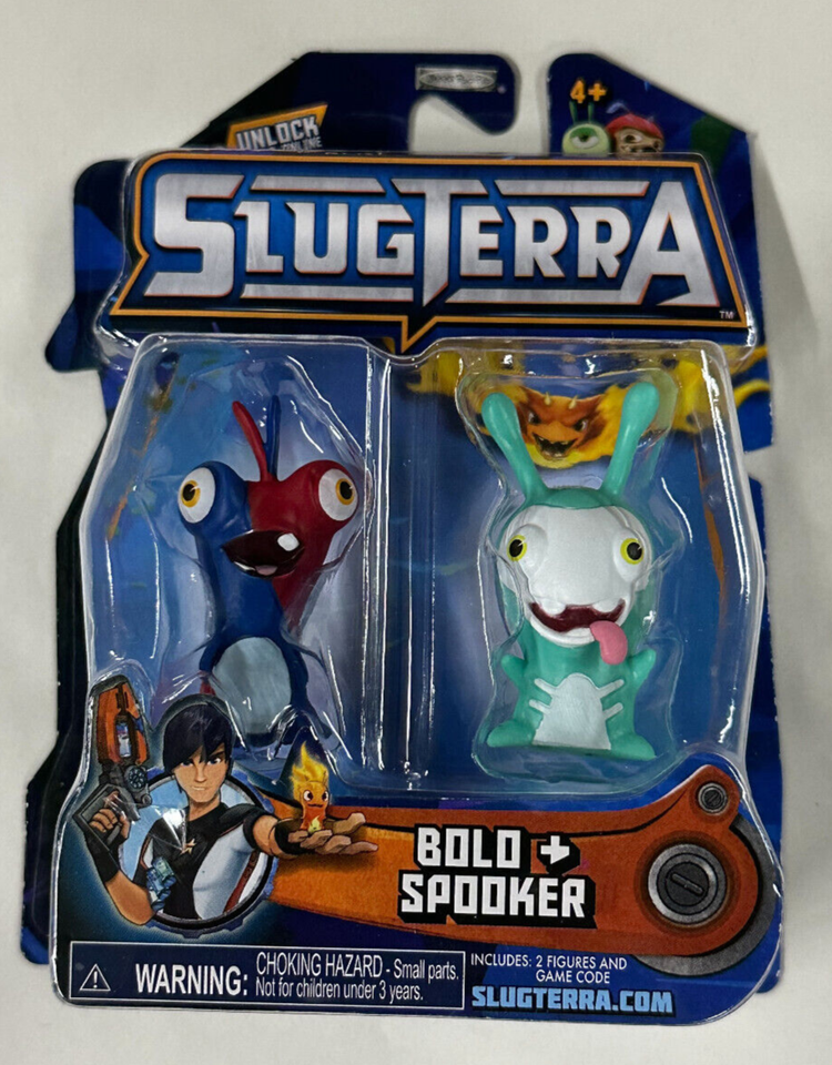Slugterra Mini Figure 2-Pack LOT of 4 Slugs 8 Figures Total Spinner ...