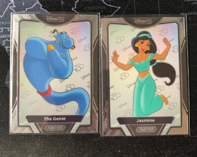 Princess Jasmine Genie Disney 100 Years of Wonder New Lot of 2 cards | eBay