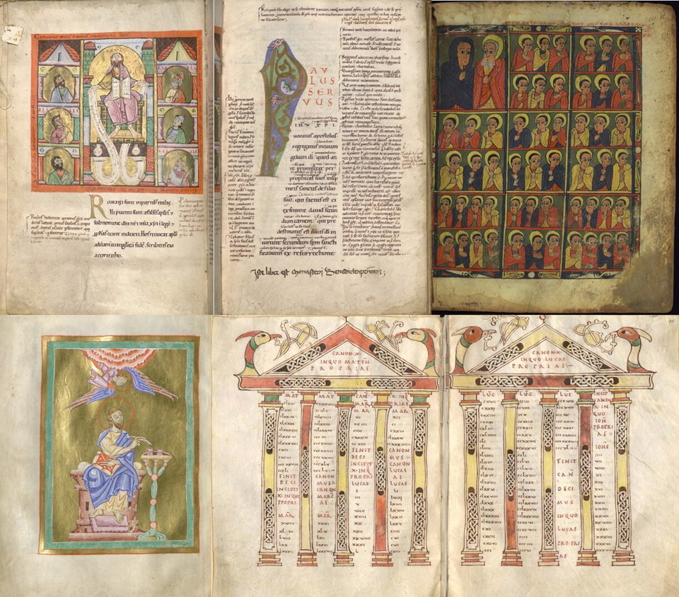 45 Ancient Medieval Gospels Bible Manuscripts Christianity Books - Vol ...