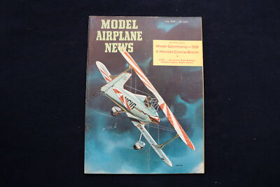 1959 JULY MODEL AIRPLANE NEWS MAGAZINE - LITTLE TOOT COVER - E 11546 | eBay