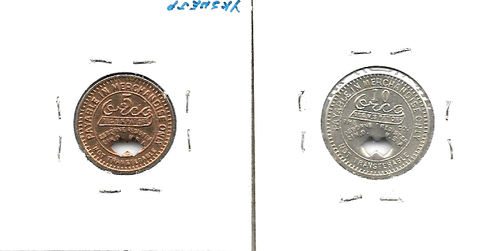 2 Lothair, KY Coal Scrip Tokens BLACK GOLD MINING CO. INCORPORATED | eBay