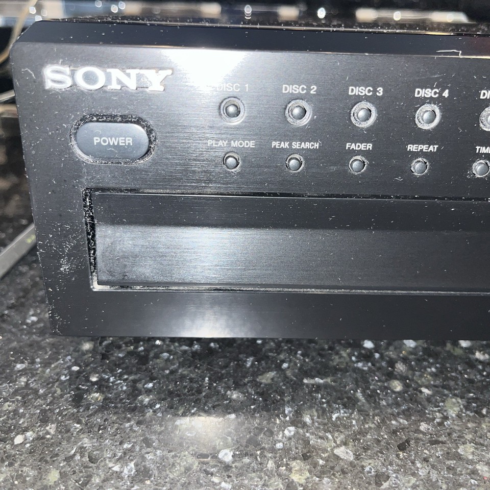 Sony CDP-CE375 5-Disc CD Changer - Refurbished NEW BELTS - Tested ...