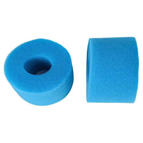 2 Lavable R??utilisable Tub Spa Piscine Filtre Mousse ??ponge Cartouche ...