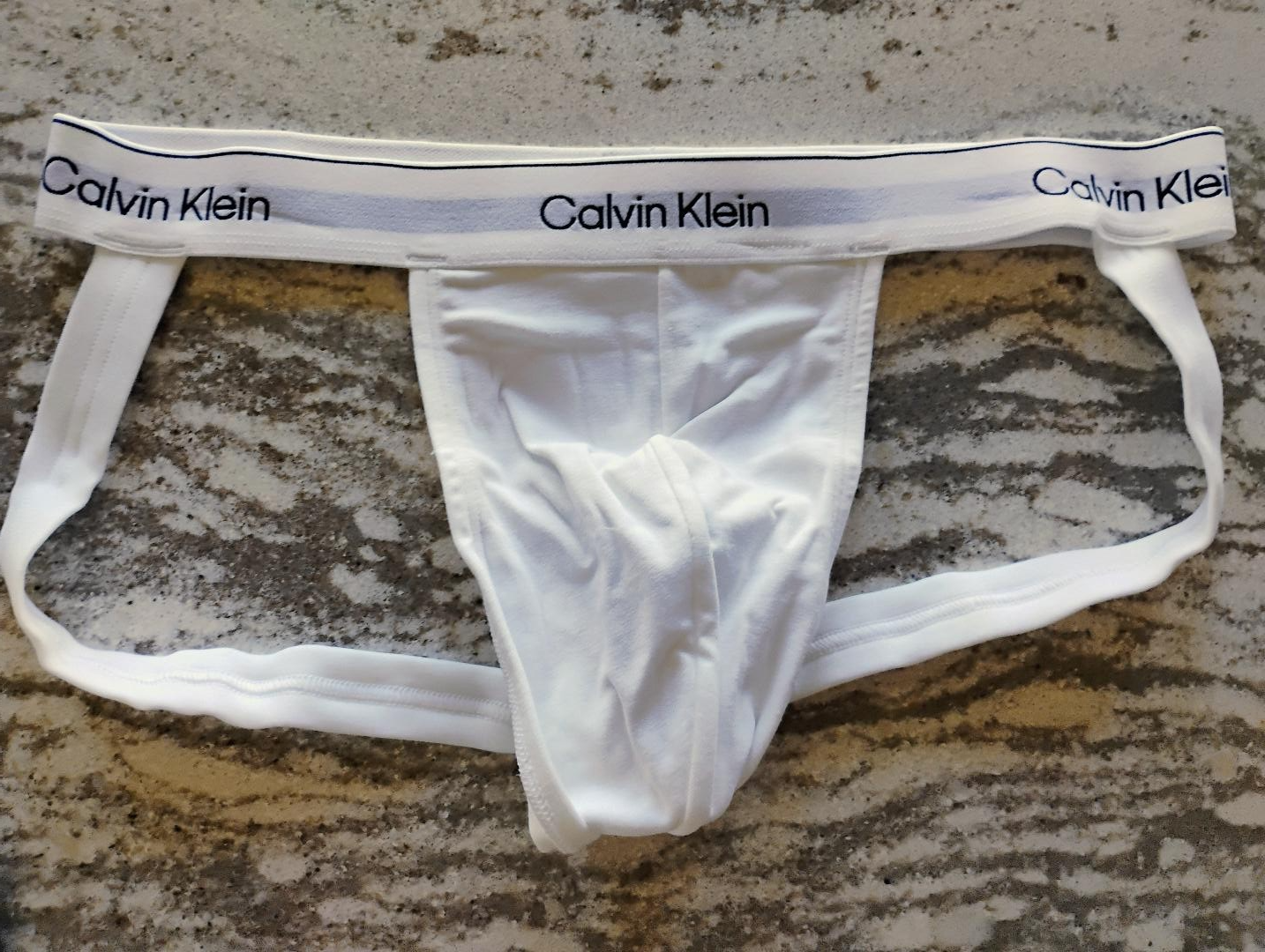 Calvin Klein Men's Icon Cotton Jock Jockstrap Underwear Large MINT FREE ...