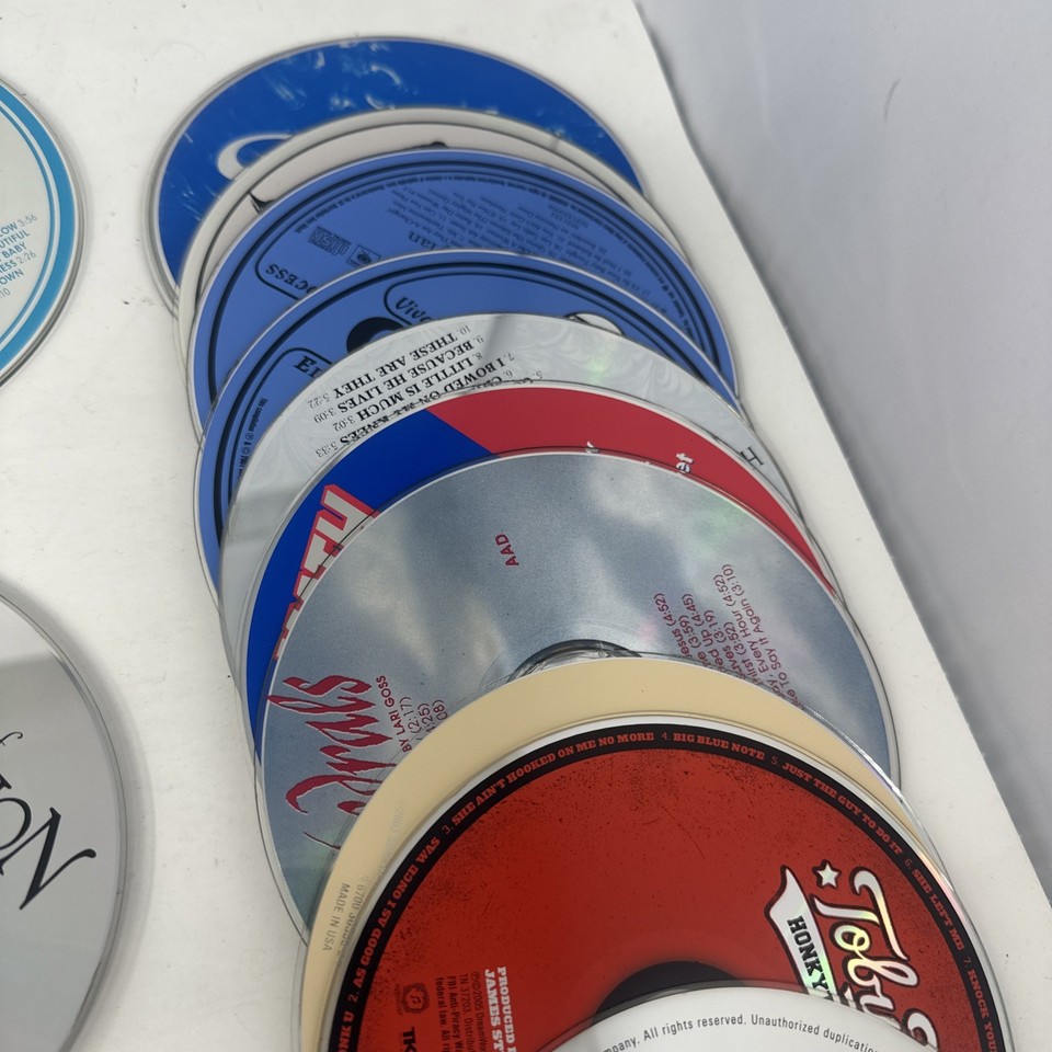 Bulk Lot Of 100 CDS Various Artists Mixed Albums RANDOM Loose DISCS ...