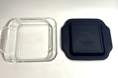 Vintage Pyrex Amethyst 2 Quart 8" x 8" Casserole Dish #222-R With Lid ...