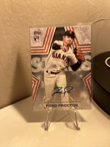 2023 Topps Baseball Ford Proctor Baseball Stars Rookie Auto RC #BSA-FP ...