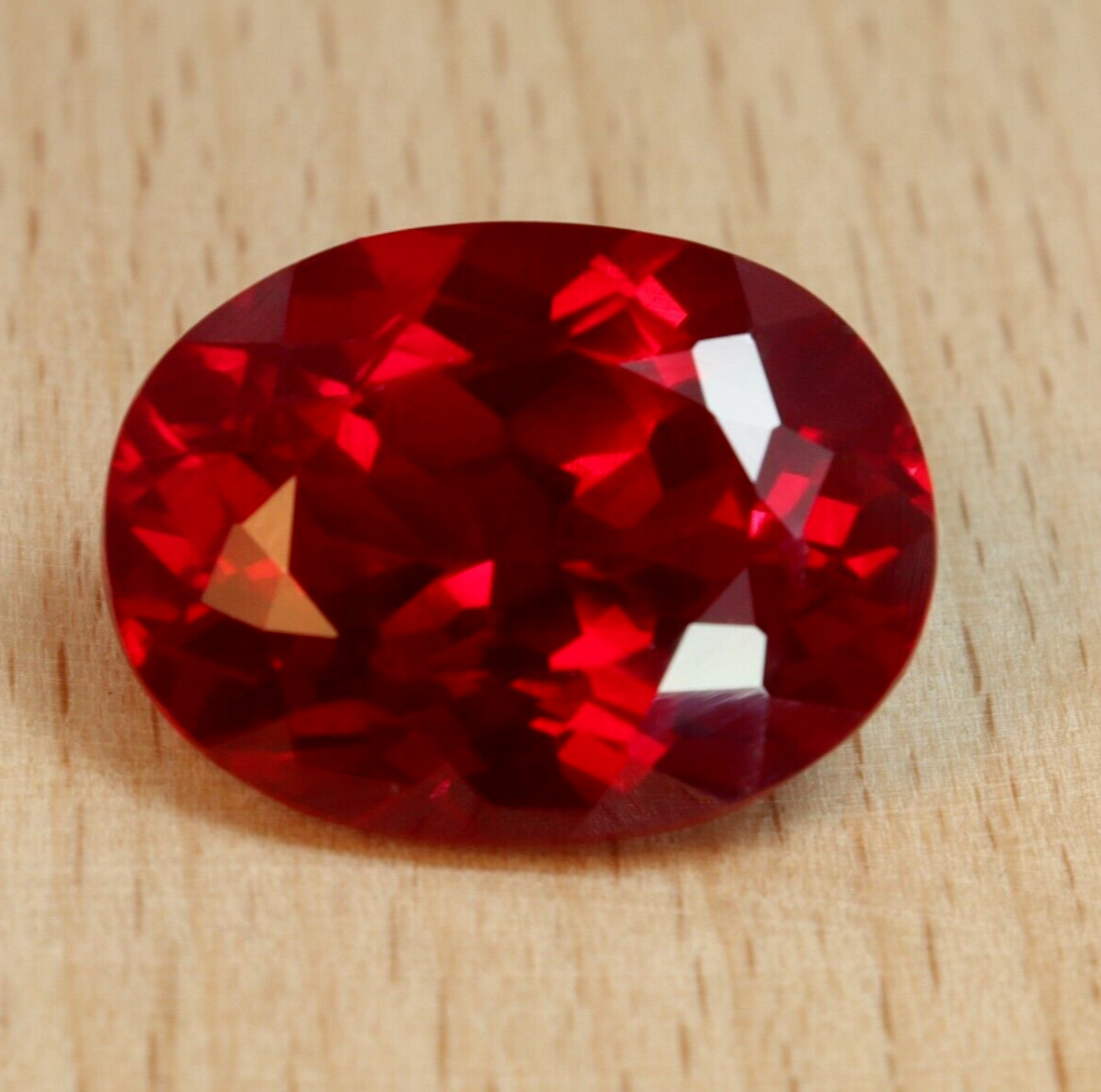 13.00 Ct Natural Certified BURMA Pigeon Blood Red Ruby Unheated Loose ...