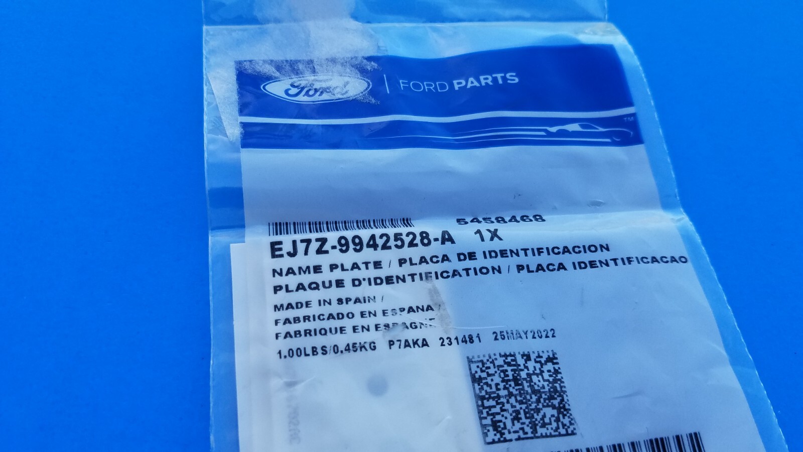 15 16 17 18 19 LINCOLN MKC 2.3 REAR EMBLEM LOGO BADGE SIGN SYMBOL OEM ...