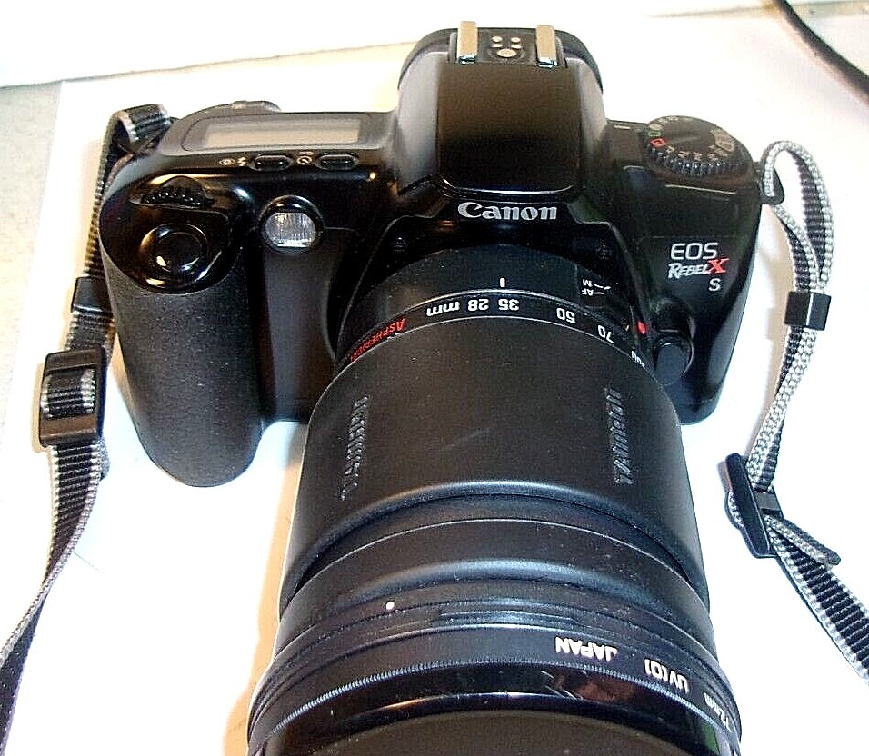 1990's Canon EOS Rebel XS Camera + TAMRON 71D Lens, Case, Film UNTESTED ...