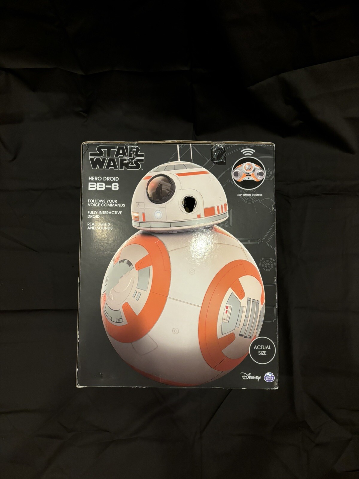 Spin Master Star Wars BB-8 Fully Interactive Droid - White/Orange for ...
