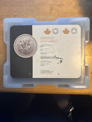 RCM Royal Canadian Mint Empty 2oz Werewolf Silver Monster Box Canada | eBay