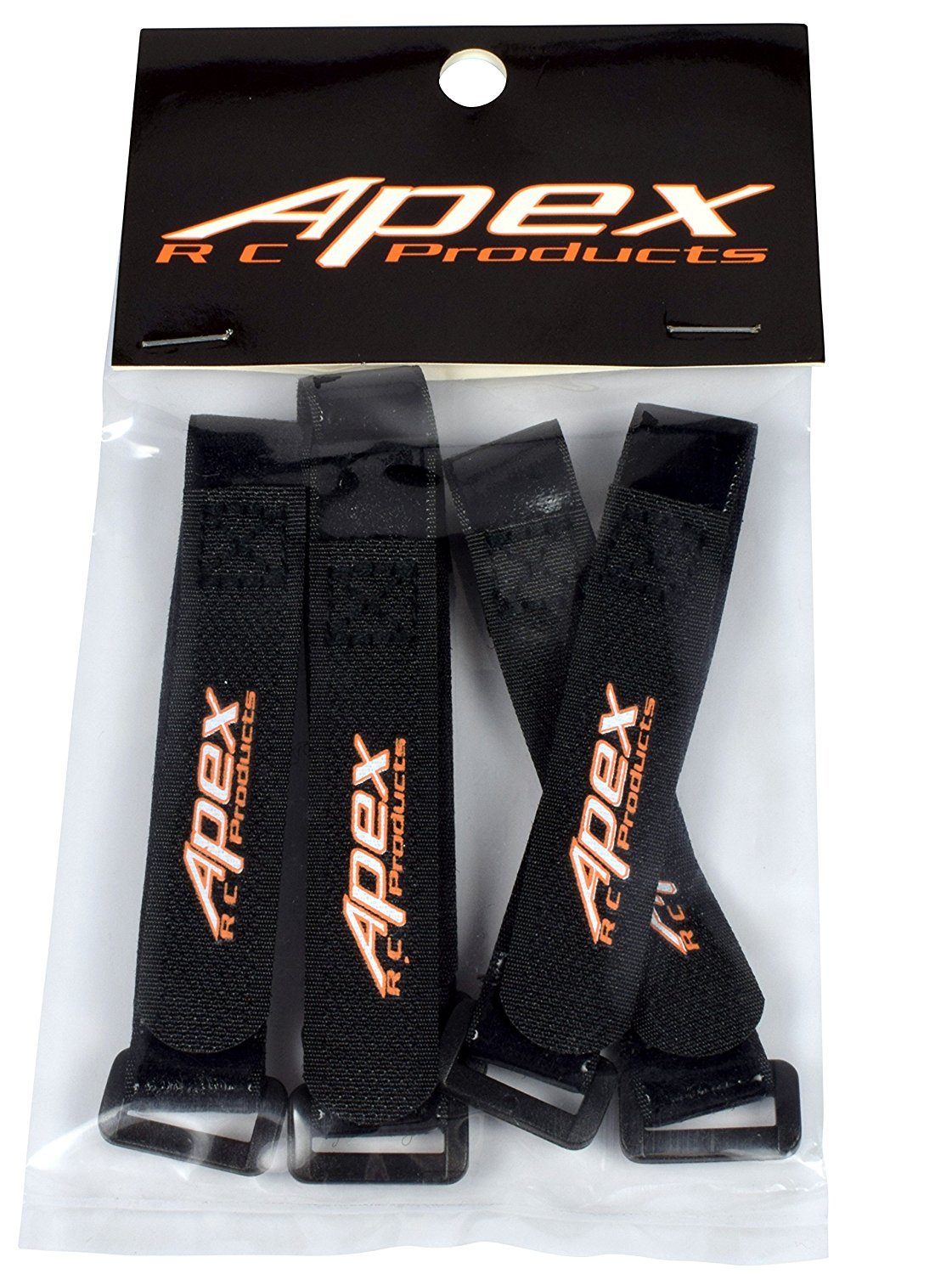 Apex RC Products 16mm X 200mm HD Rubberized Battery Straps - 5 Pack ...