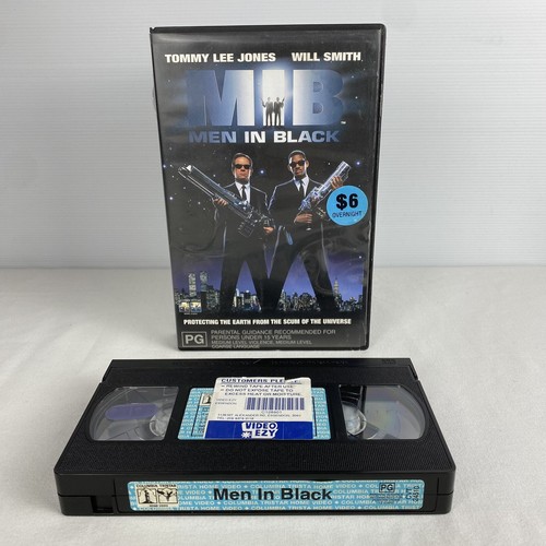 Men In Black 1998 - Rare Big Box - VHS Video Tape - Classic - Retro ...
