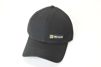 Official Microsoft Logo Baseball Cap Hat Windows Partner Adjustable ...