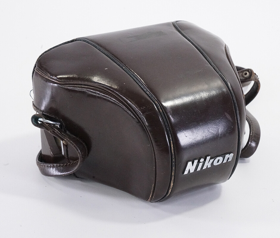 NIKON CASE FOR NIKON F, HARD BROWN, WITH STRAP/222430 | eBay