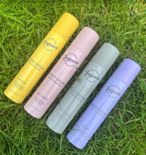 Designer Fragrances 4 Body Sprays- Daisee, Bloome, Alise & Only One ...