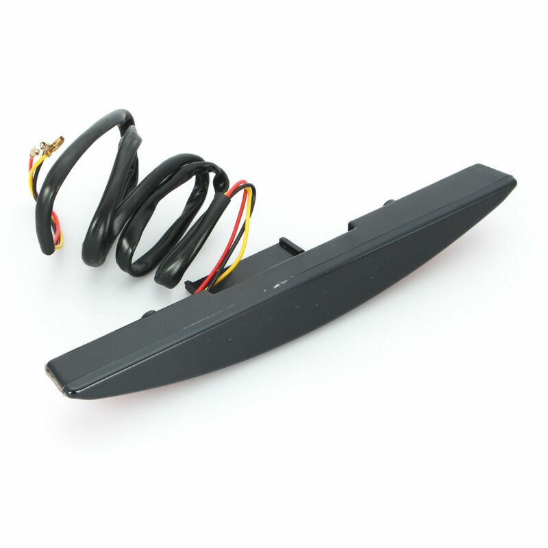 Rear Fender Tip Brake LED Tail Light Turn Signal For Harley Dyna Fat ...